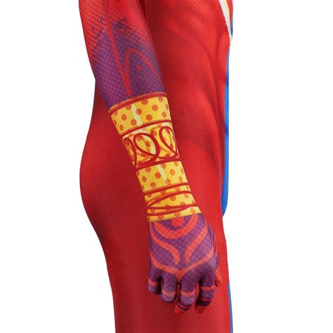 Spider Man Across The Spider Verse India Pavitr Prabhakar Cosplay Costumes