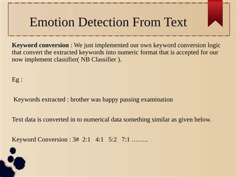 Emotion Detection From Text Using Data Mining And Text Mining Ppt