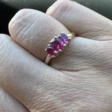 Oval Faceted Lab Created Ruby Red Synthetic Corundum Various Sizes 1 Piece Etsy