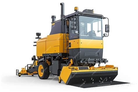 Premium Photo Pothole Patching Machine On White Background