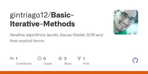Github Gintriago12basic Iterative Methods Iterative Algorithms