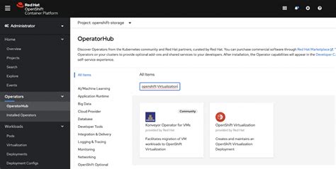 first steps with openshift virtualization open sourcerers