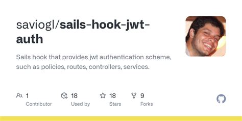 Github Saviogl Sails Hook Jwt Auth Sails Hook That Provides Jwt Authentication Scheme Such