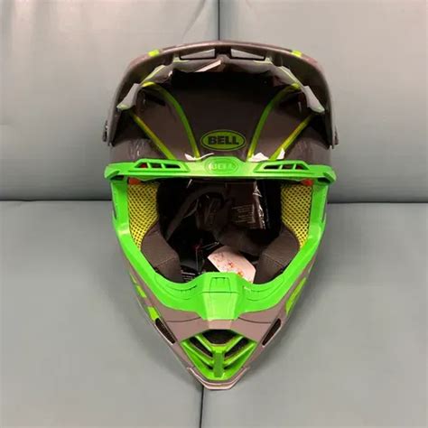 Moto 9s Flex Sprite Gloss Gray Green Medium