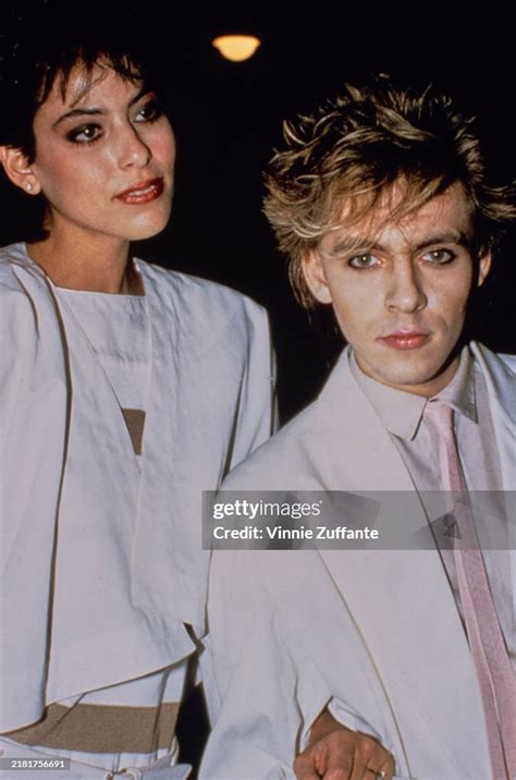 British Keyboard Player Nick Rhodes Of The Band Duran Duran And