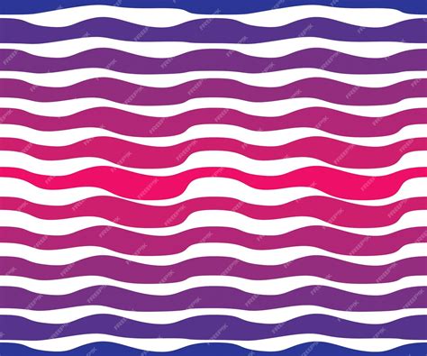 Premium Vector Artistic Curve Lines Seamless Pattern Abstract