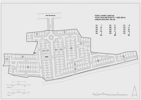 Site Plan Cluster Jasa Site Plan