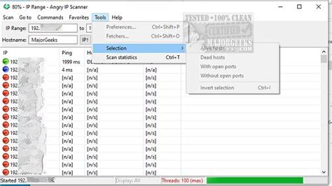 Download Angry IP Scanner Portable MajorGeeks