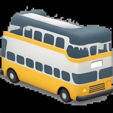 Bus Transportation Emoji Ai Emoji Generator