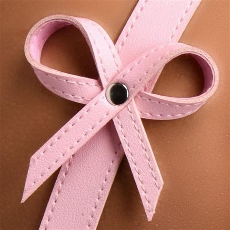 Strict Pink Bondage Thigh Harness With Bows M L Sex Toys And Adult