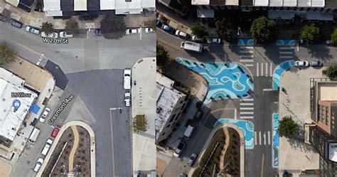 Protected Intersection In Baltimore Rbaltimore