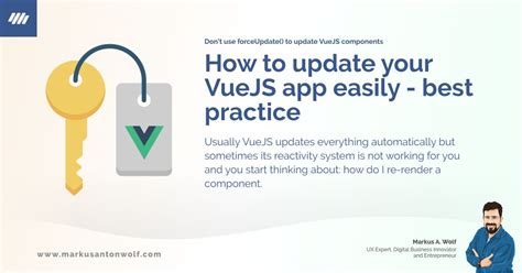 Dont Use Forceupdate To Update Vuejs Components Articles Markus