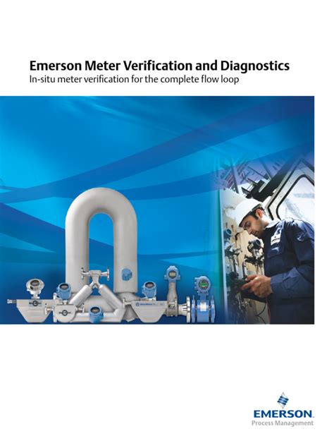 Brochure Emerson Meter Verification Diagnostics Micro Motion En 65300 Pdf Verification And