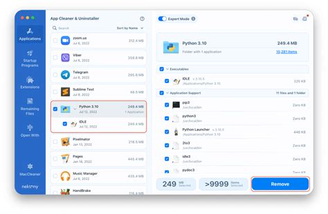 Como Desinstalar Python En Mac Nektony