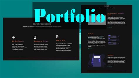 In This Episode Will Start Showing You How Created Responsive Portfolio Website Using Pure HTML