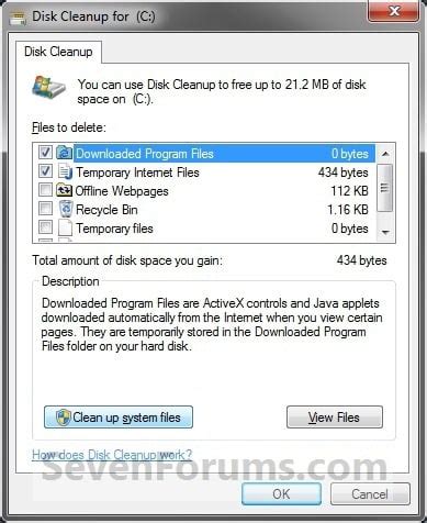 Disk Cleanup Open And Use Tutorials