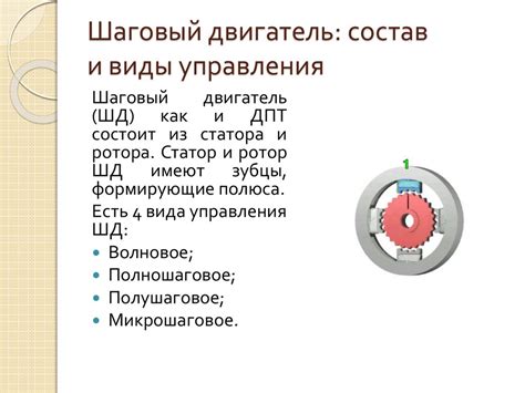 Управление двигателями постоянного тока и шаговыми двигателями презентация онлайн