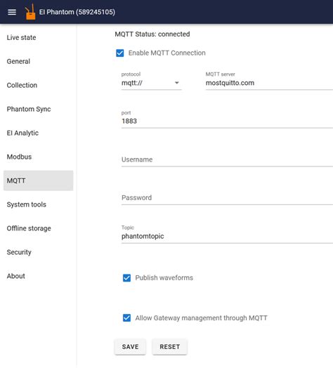 Mqtt Support Erbessd Instruments