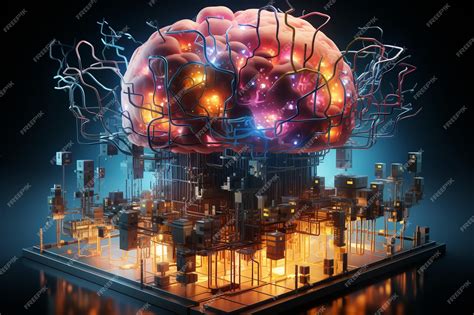 Premium Photo Cognitive Coding Human Brain With Artificial Neural Network