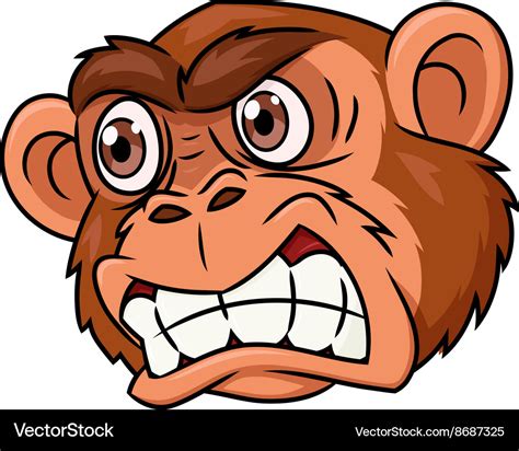 Angry Monkey Face