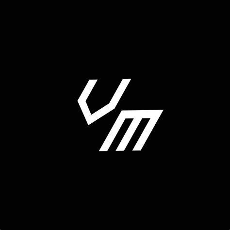 Vm Logo Monogram With Up To Down Style Modern Design Template 20870757 Vector Art At Vecteezy