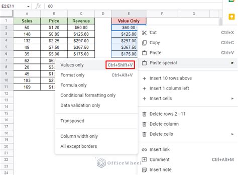 Remove Formula To Get Only Values In Google Sheets 3 Methods OfficeWheel