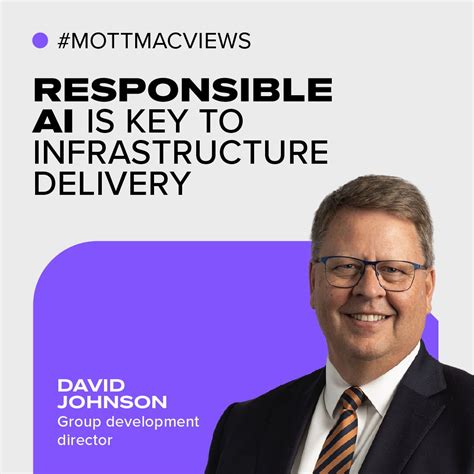 Darren Russell On Linkedin Ai Is Set To Transform Infrastructure Delivery And Its Great Mott