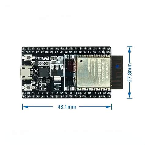 Placa De Desarrollo De La Placa Base Esp32 Se Puede Equipar Con El Módulo De La Wroom 32d