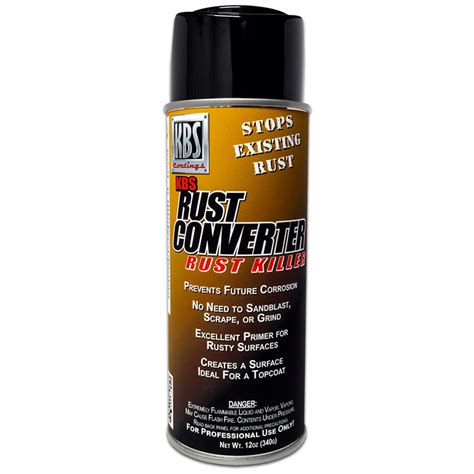 KBS Rust Converter Rust Killer Stops Existing Rust