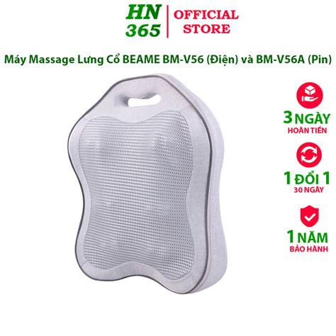 Máy Massage Lưng Cổ Vai Gáy Beame Bm V56 Máy Mát Xa Thắt Lưng Cao Cấp Shopee Việt Nam