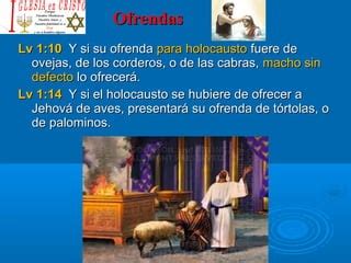 Ofrendas Ppt