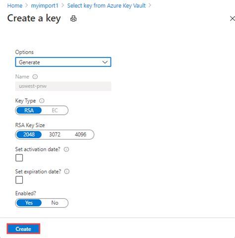 Menggunakan Portal Microsoft Azure Untuk Mengelola Kunci Yang Dikelola Pelanggan Untuk Azure