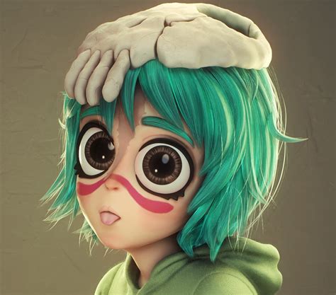 Nel From Bleach Fanart Finished Projects Blender Artists Community