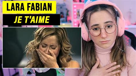 Lara Fabian Je Taime Live In Paris 2001 Singer Reacts And Musician Analysis Youtube