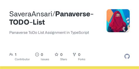 Github Saveraansari Panaverse Todo List Panaverse Todo List
