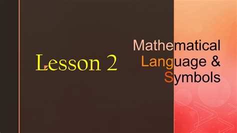 Mathematical Language And Symbols University Quiz Wayground Formerly