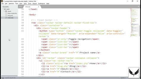5 Convert Static Website To Dynamic With Include And Require Youtube