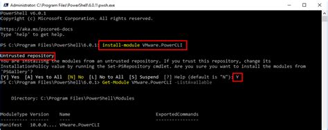 Installing Powershell Core Powercli 100 In Windows 10 Virtualization