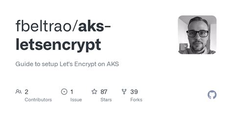 GitHub Fbeltrao Aks Letsencrypt Guide To Setup Let S Encrypt On AKS