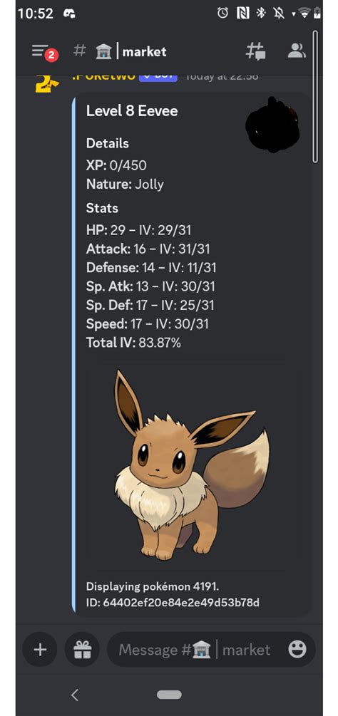 Pretty Dam Good Eevee For Sale Whats The Price For It R Poketwo