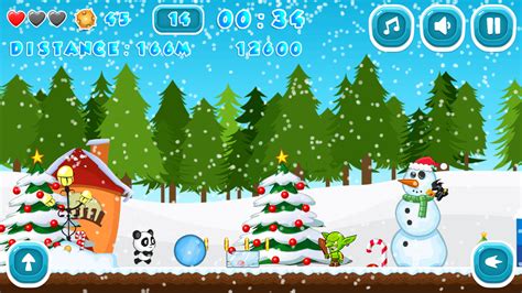Christmas Panda Run Html5 Mobile Game In Hd Android Admob