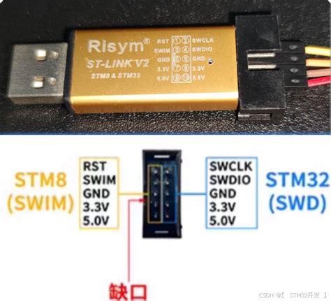 Stm32 仿真器 St Link、j Link 的连接、参数设置jlink连接stm32 Csdn博客