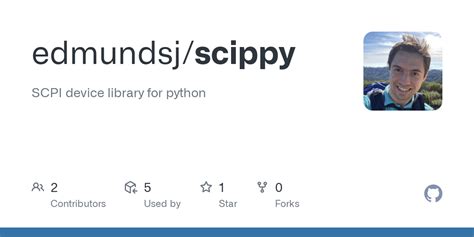 GitHub Edmundsj Scippy SCPI Device Library For Python