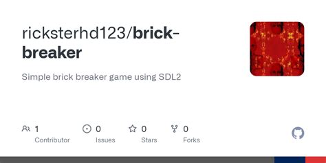 Github Ricksterhd Brick Breaker Simple Brick Breaker Game Using Sdl