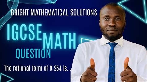 Igsce Math Youtube