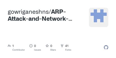 Github Gowriganeshns Arp Attack And Network Sniffing