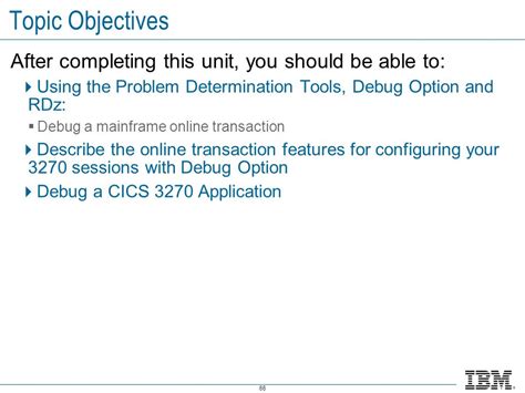 rdz workbench debugging z os assembler applications ppt download