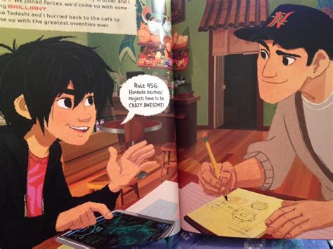 Hiro Hamada And Tadashi Hiro Hamada Great Inventions Baymax Big Hero Tadashi Disney