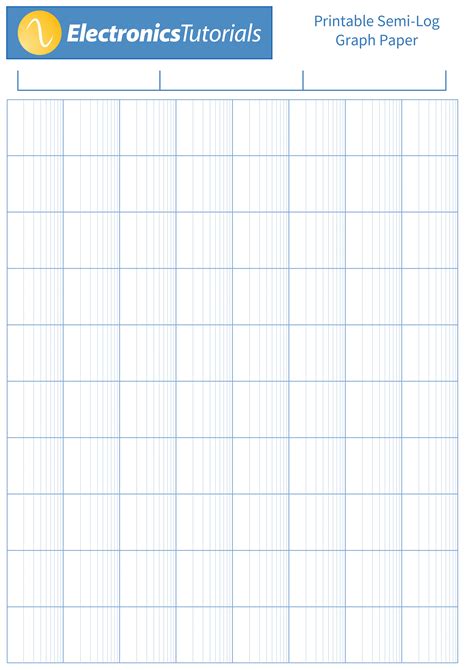 Printable Semi Log Graph Paper