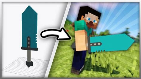 Create Custom Swords In Minecraft Tutorial